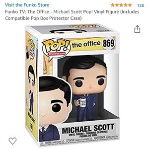 Funko | Other | Newbundle Pop Michael Scott Figure Vinyl Sticker | Poshmark